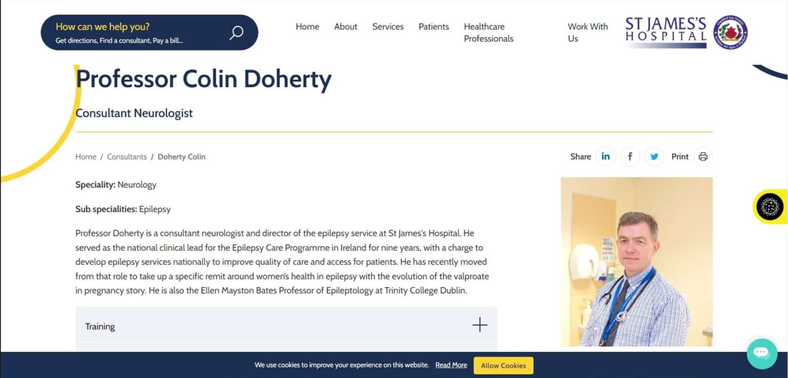 The 5 Top Neurologists in Dublin [2025 ]