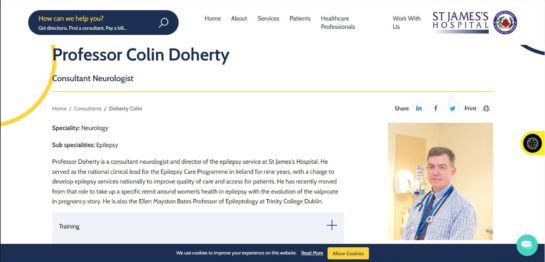 The 5 Top Neurologists in Dublin [2025 ]