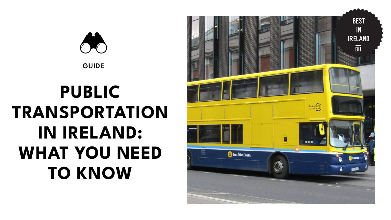 Master Ireland’s Public Transport System with This Guide [2026]